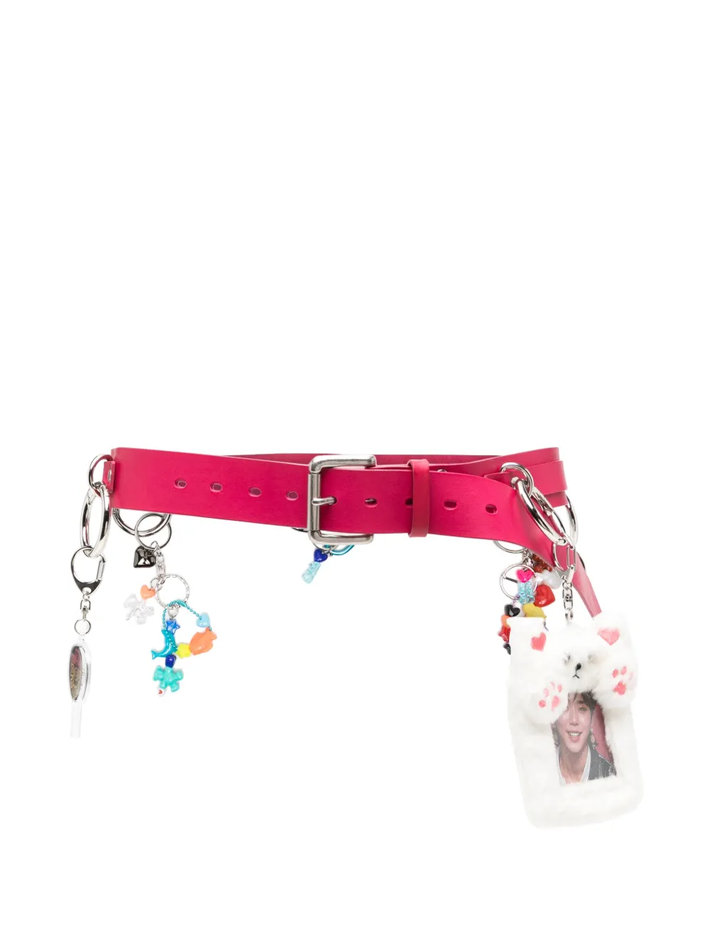 Doublet ITA レザーベルト | ピンク | FARFETCH JP