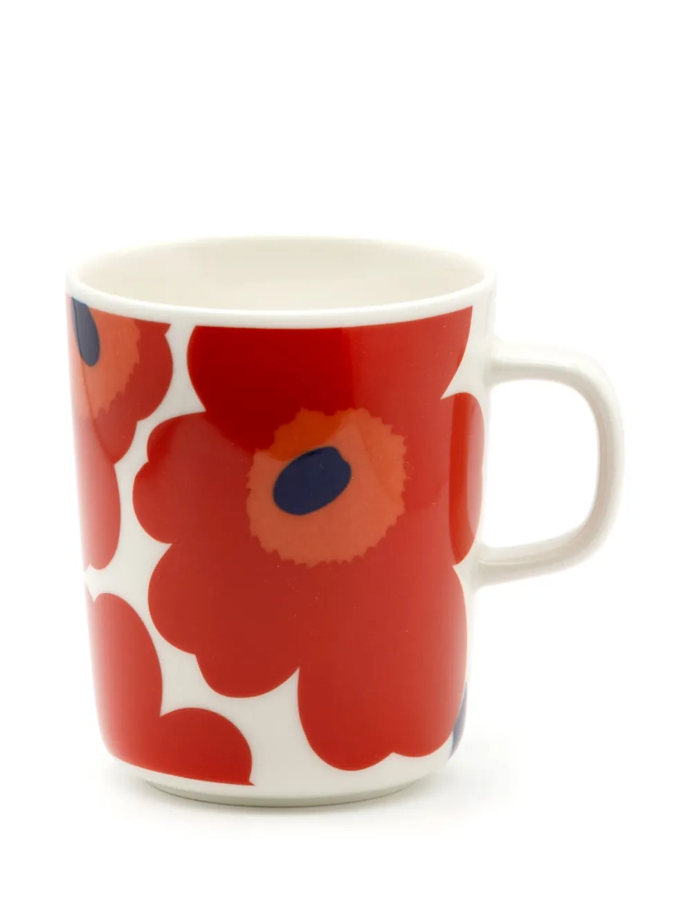 Marimekko Unikko Mugs (set Of Two) In Red | ModeSens