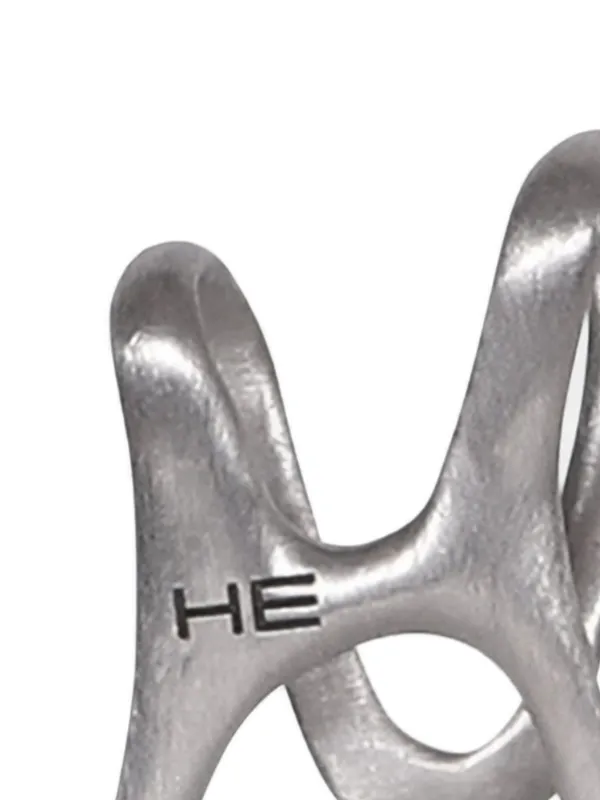 HELIOT EMIL シルバートーン クリップ | シルバートーン | FARFETCH JP