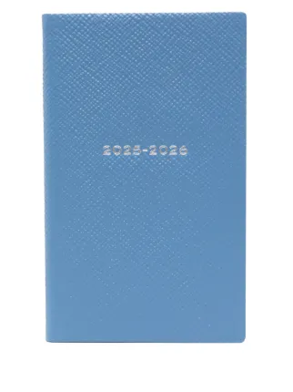 Smythson 2025-2026 Pastegrain Weekly Diary | Blue | FARFETCH