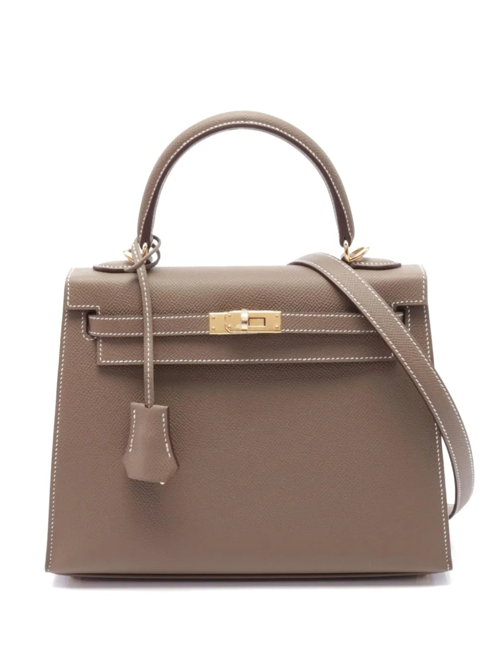 Hermès Pre-Owned Bolsa Kelly 25 2024 | Marrón | FARFETCH MX
