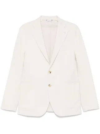 Manuel Ritz Piqué Blazer | Neutrals | FARFETCH