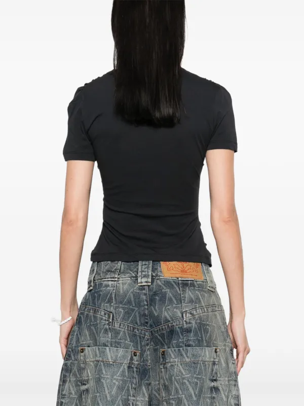 Vaquera Titty Twister T-shirt | Grey | FARFETCH Vaquera Titty Twister T-shirt | Grey | FARFETCH