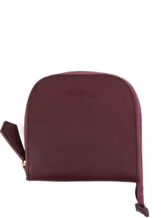 Max Mara logo-embossed Carry Shoulder Bag | Red | FARFETCH