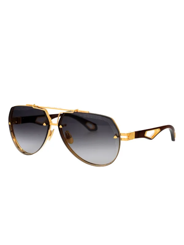 Maybach Eyewear The King I サングラス | ゴールドトーン Maybach Eyewear The King I サングラス | ゴールドトーン