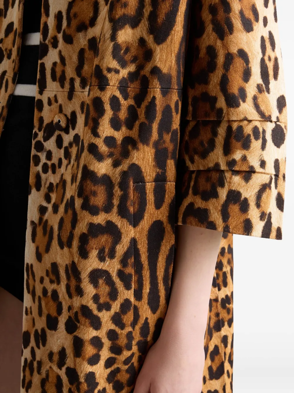 Prada animal-print Coat | Brown | FARFETCH Prada animal-print Coat | Brown | FARFETCH