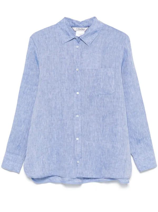 S Max Mara Elise Shirt | Blue | FARFETCH S Max Mara Elise Shirt | Blue | FARFETCH
