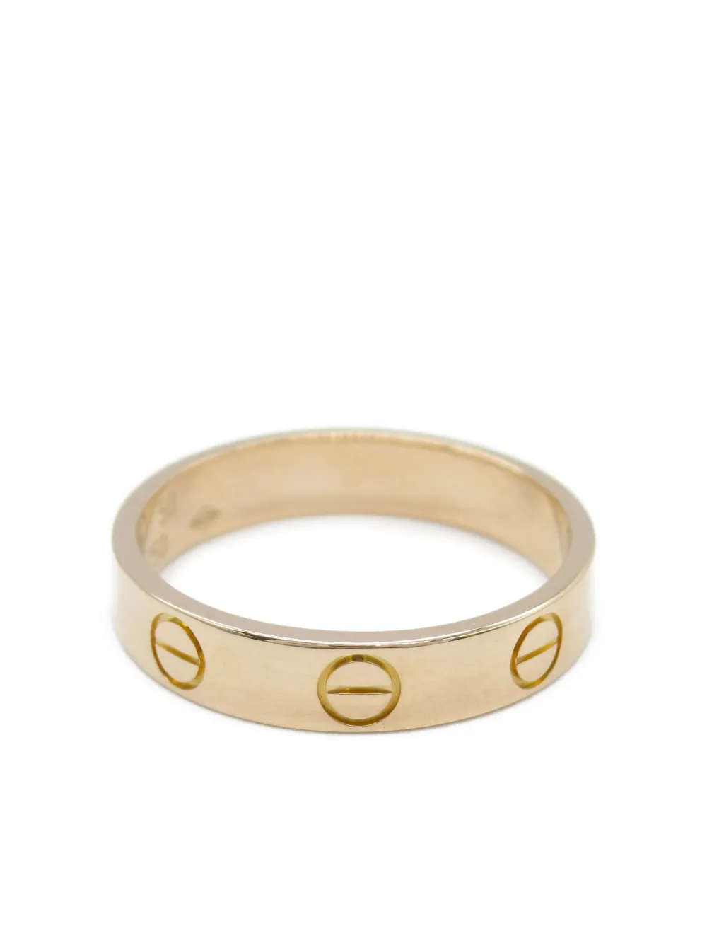 Cartier 10s 18K Rose Gold Mini Love Ring | Gold | FARFETCH AU
