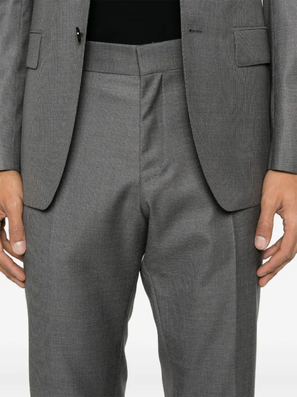 BOSS ハウンドトゥース スーツ | グレー | FARFETCH JP BOSS ハウンドトゥース スーツ | グレー | FARFETCH JP