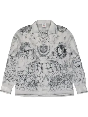 Casablanca(カサブランカ)メンズ シャツ - FARFETCH Casablanca(カサブランカ)メンズ シャツ - FARFETCH