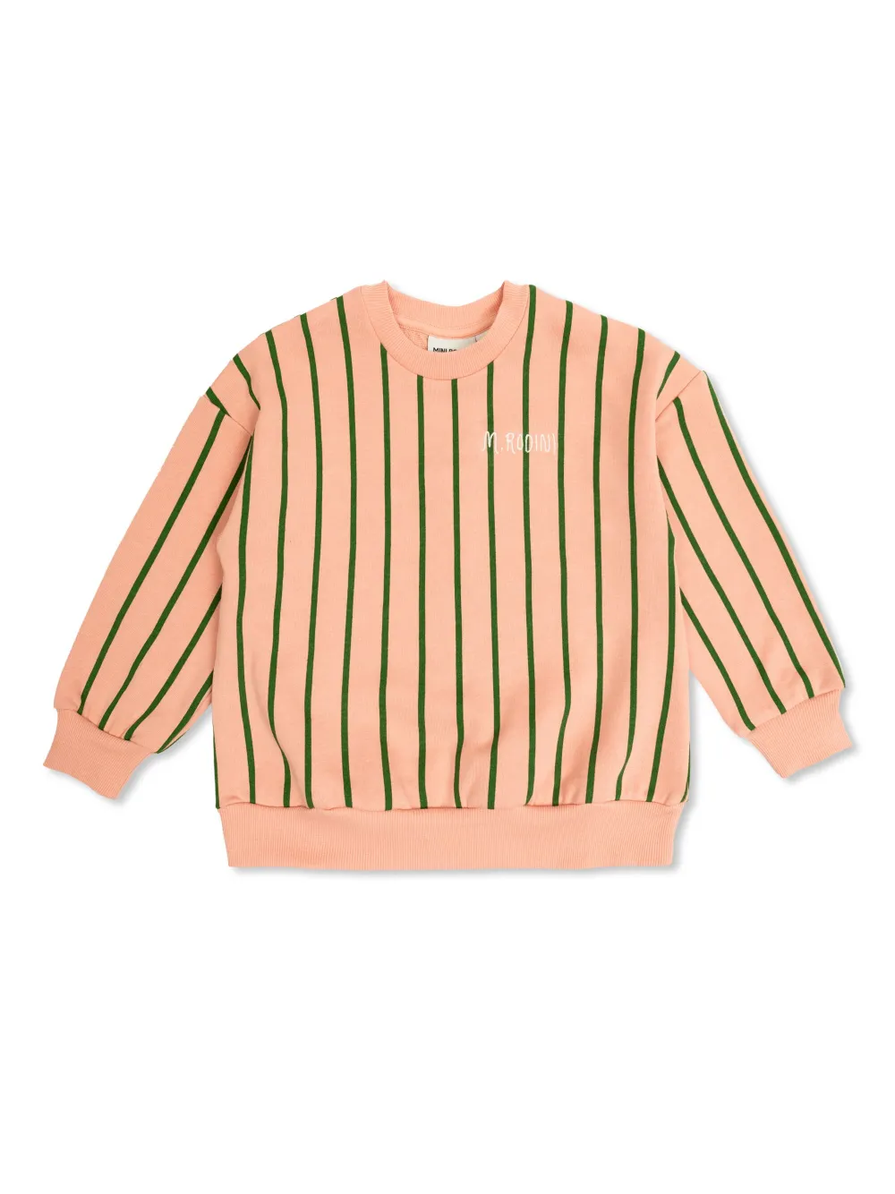Mini Rodini Vertical Stripe Sweatshirt | Rosado | FARFETCH MX
