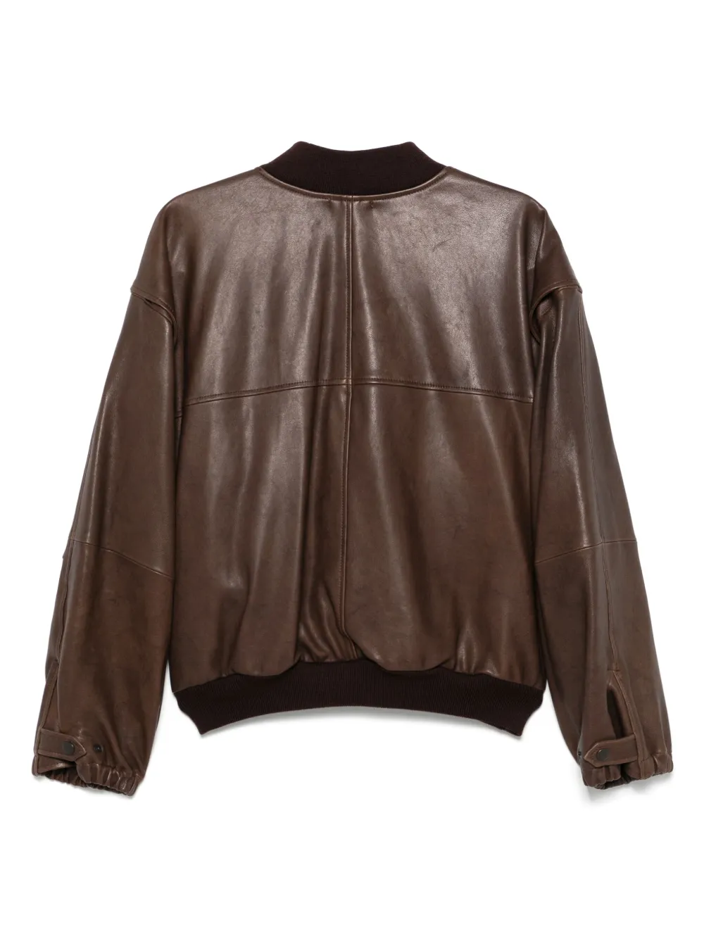 Auralee レザージャケット | ブラウン | FARFETCH JP