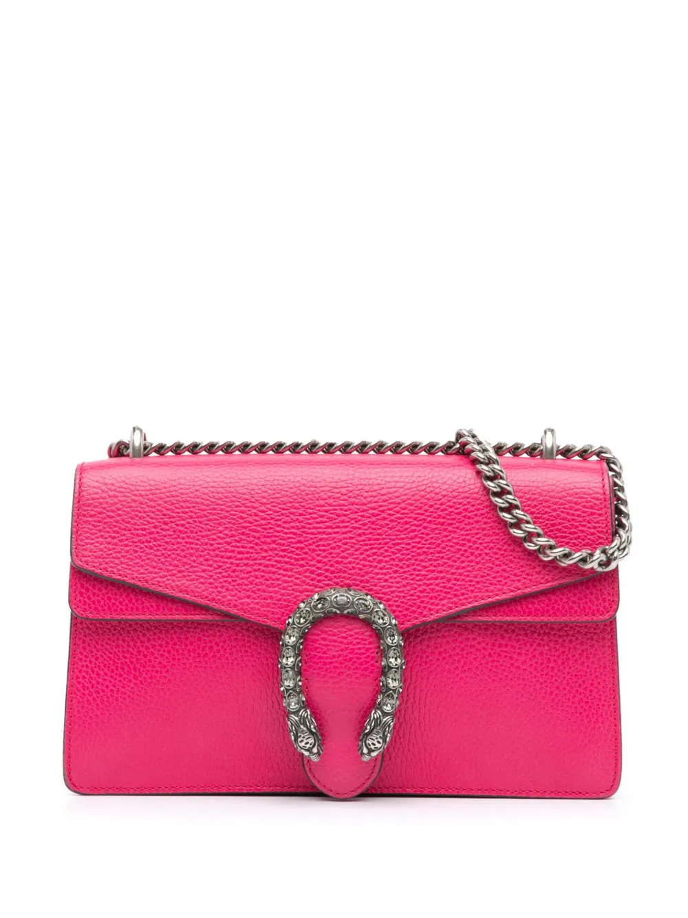 Gucci Pre-Owned 2016-2024 Small Leather Dionysus Shoulder Bag | Pink ...