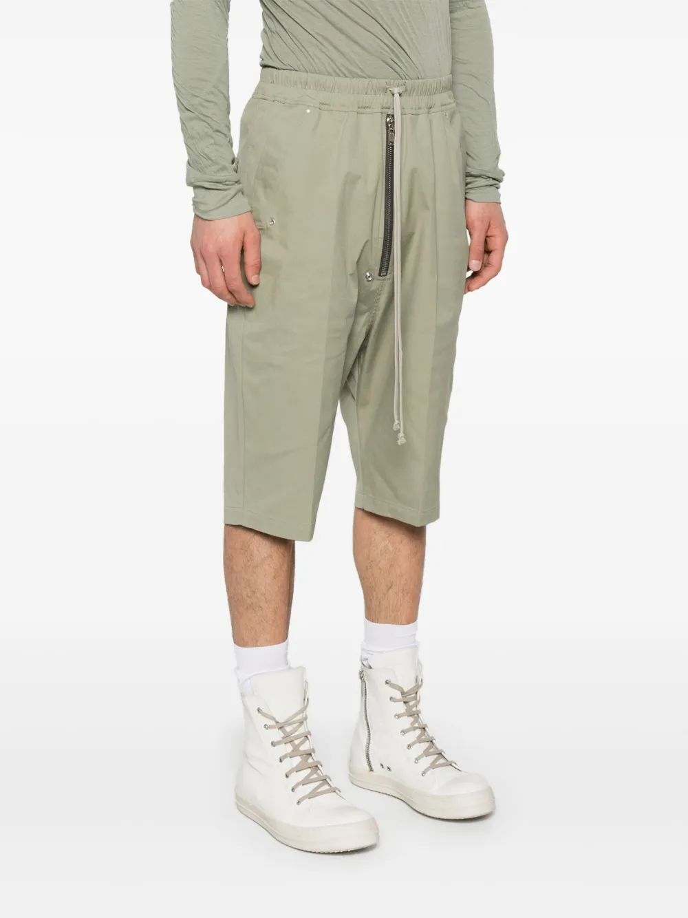 Rick Owens Bela Pods Shorts | Green | FARFETCH Rick Owens Bela Pods Shorts | Green | FARFETCH