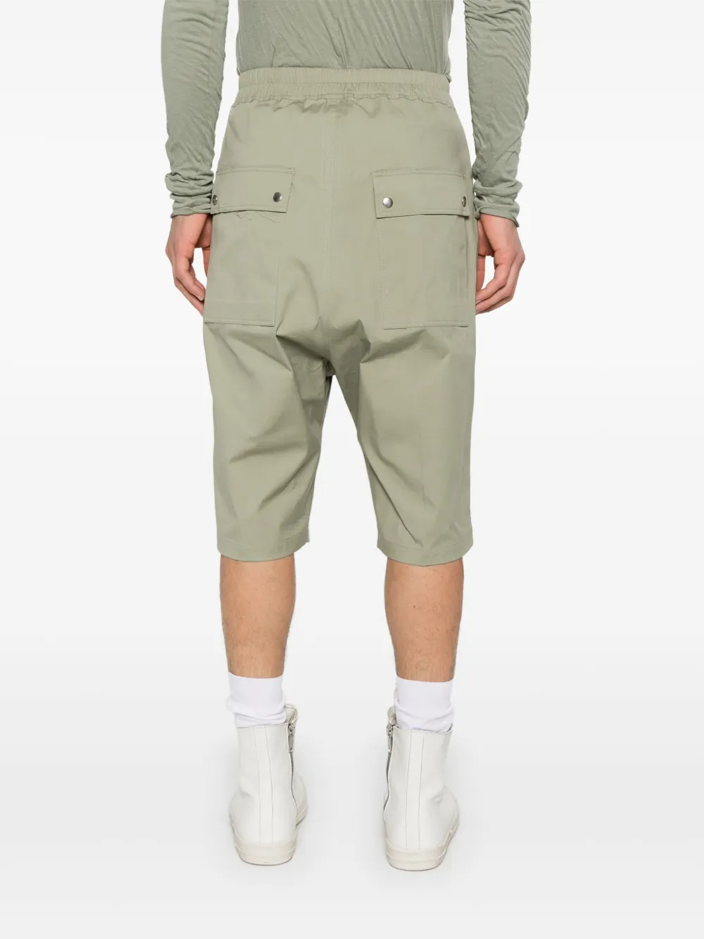 Rick Owens Bela Pods Shorts | Green | FARFETCH Rick Owens Bela Pods Shorts | Green | FARFETCH