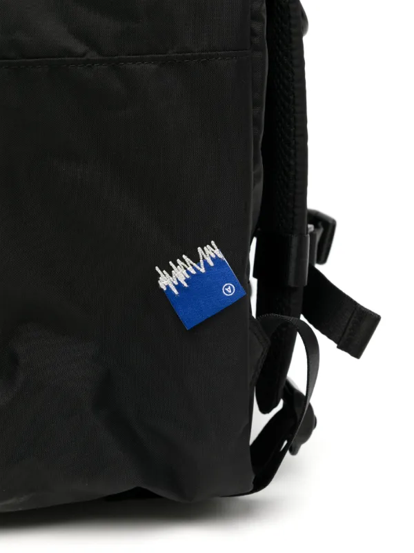 Ader Error Significant Tag Backpack | Black | FARFETCH Ader Error Significant Tag Backpack | Black | FARFETCH