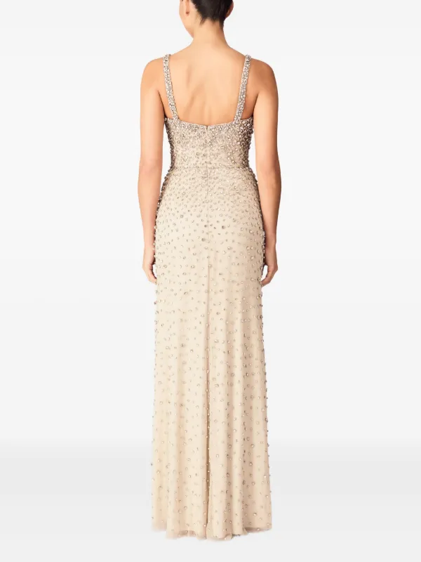 Jenny Packham Cherry Maxi Dress | Neutrals | FARFETCH Jenny Packham Cherry Maxi Dress | Neutrals | FARFETCH