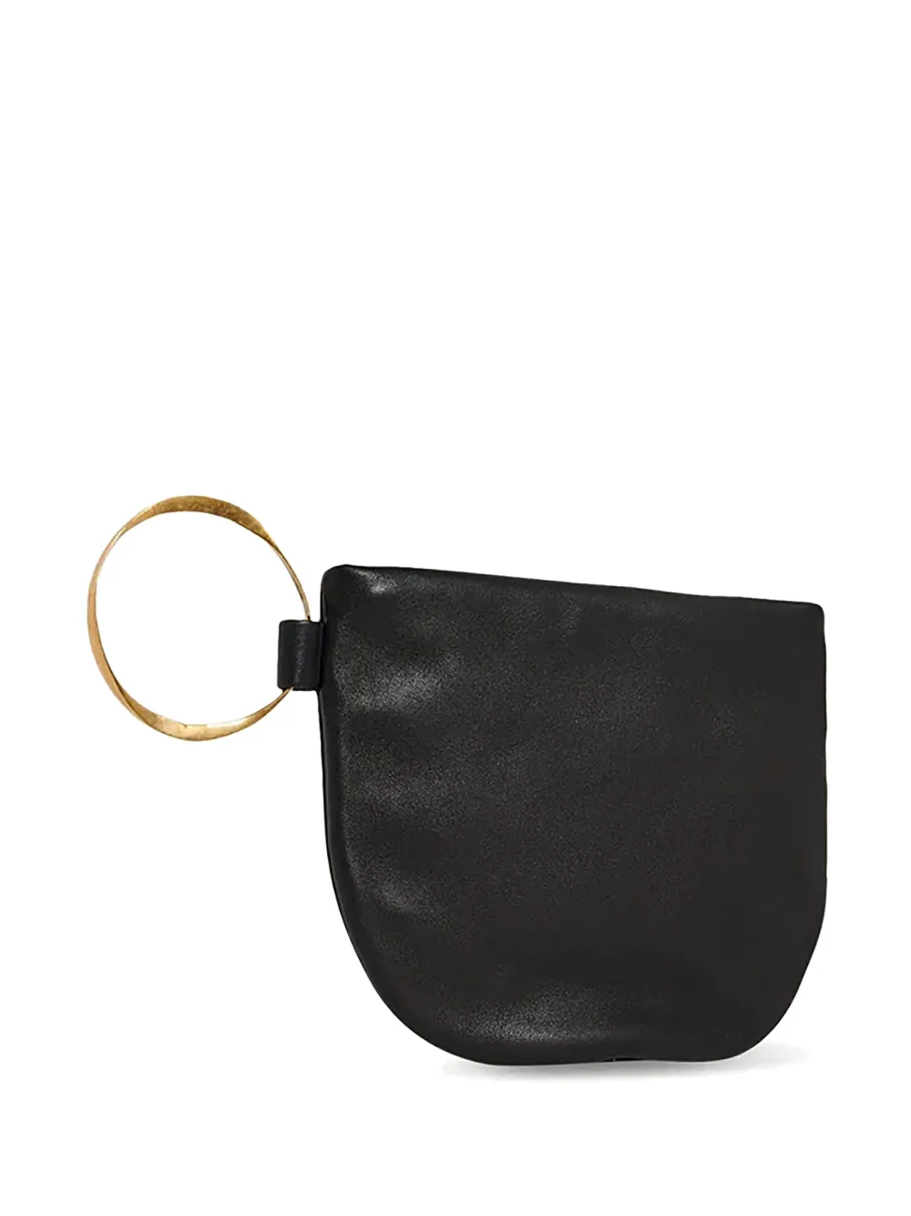 The Row Geo Bracelet Clutch Bag | Black | FARFETCH UK