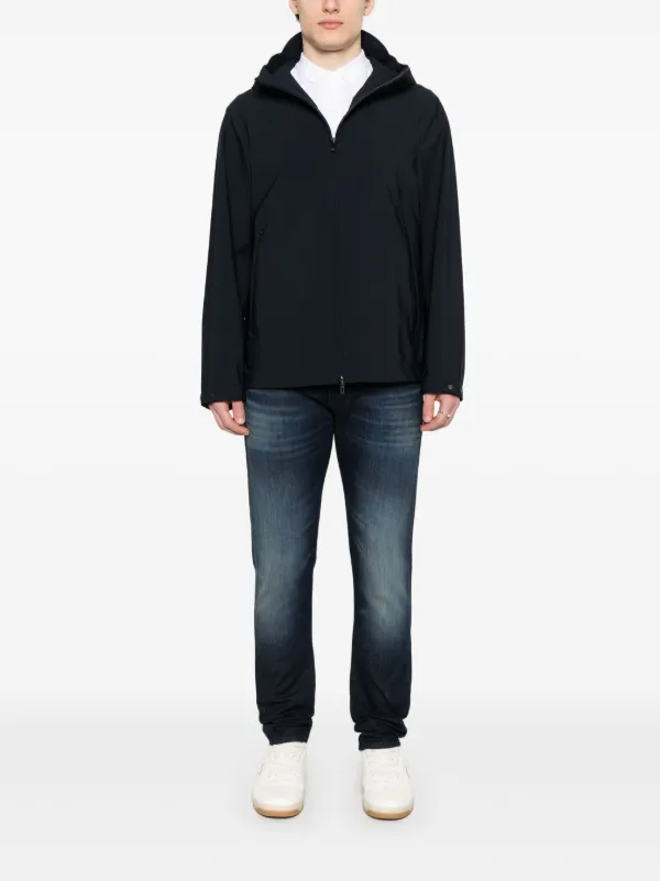 Emporio Armani Hooded Jacket | Blue | FARFETCH Emporio Armani Hooded Jacket | Blue | FARFETCH