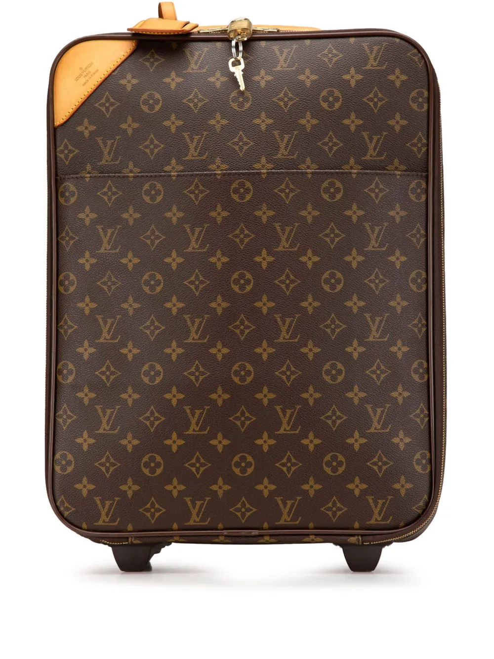 Louis Vuitton Pre-Owned Bolsa De Viaje Monogram Pegase 45 2001 | Marrón ...