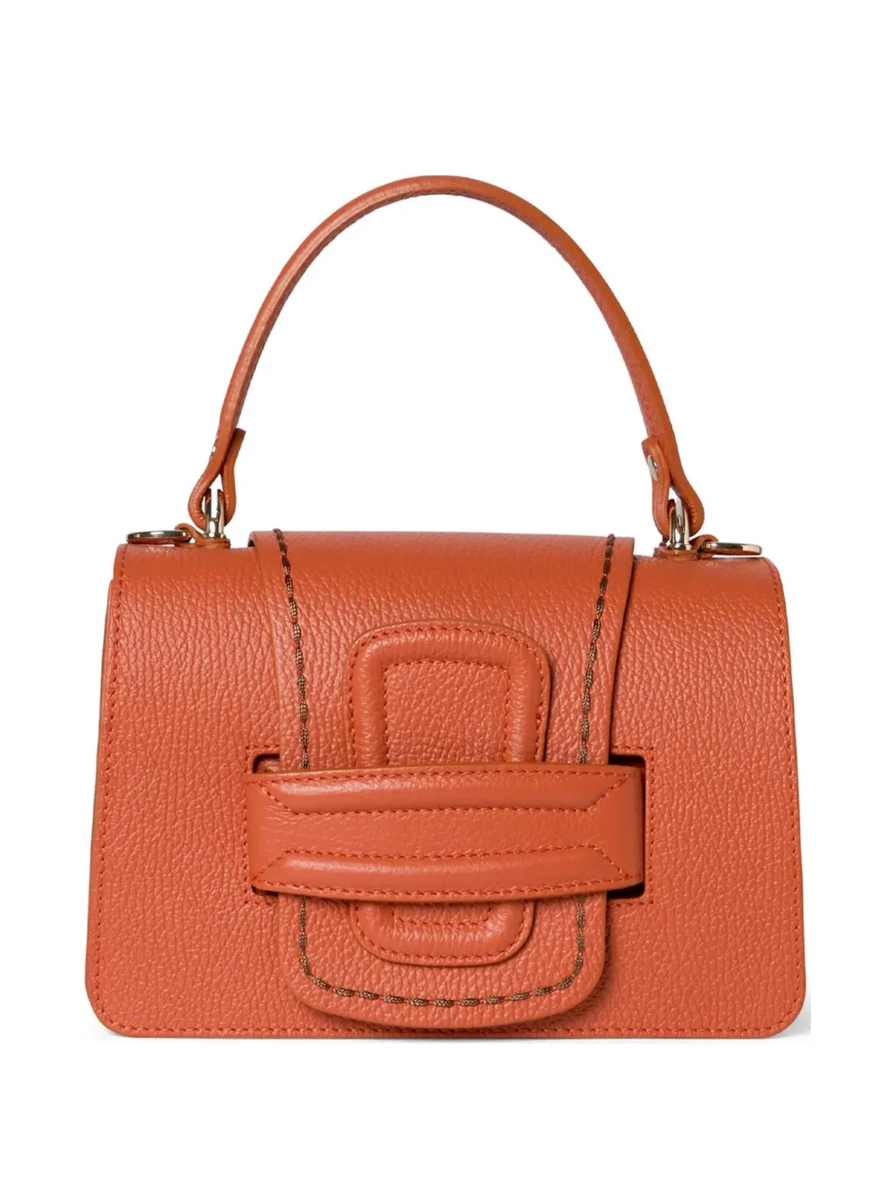 VISONA` Leather Tote Bag | Orange | FARFETCH AO