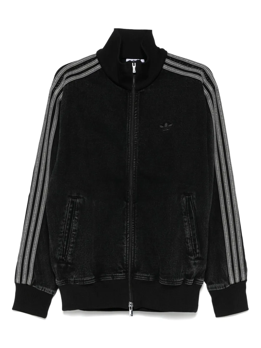 Adidas Adicolor Denim Track Jacket | Black | FARFETCH TR