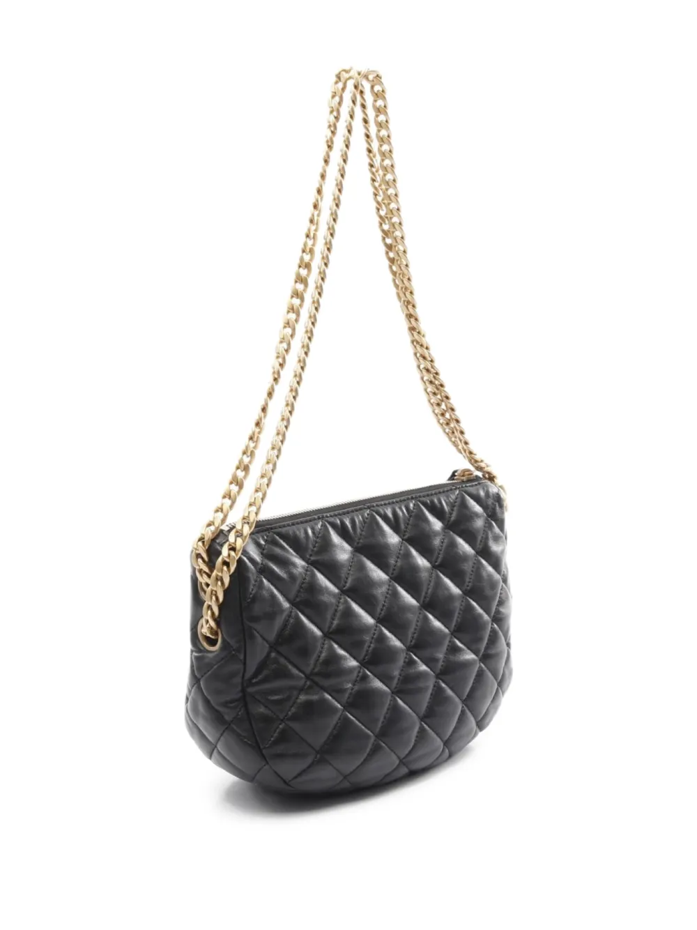 CHANEL Pre-Owned 2021s Interlocking CC-logo Shoulder Bag | Black | FARFETCH