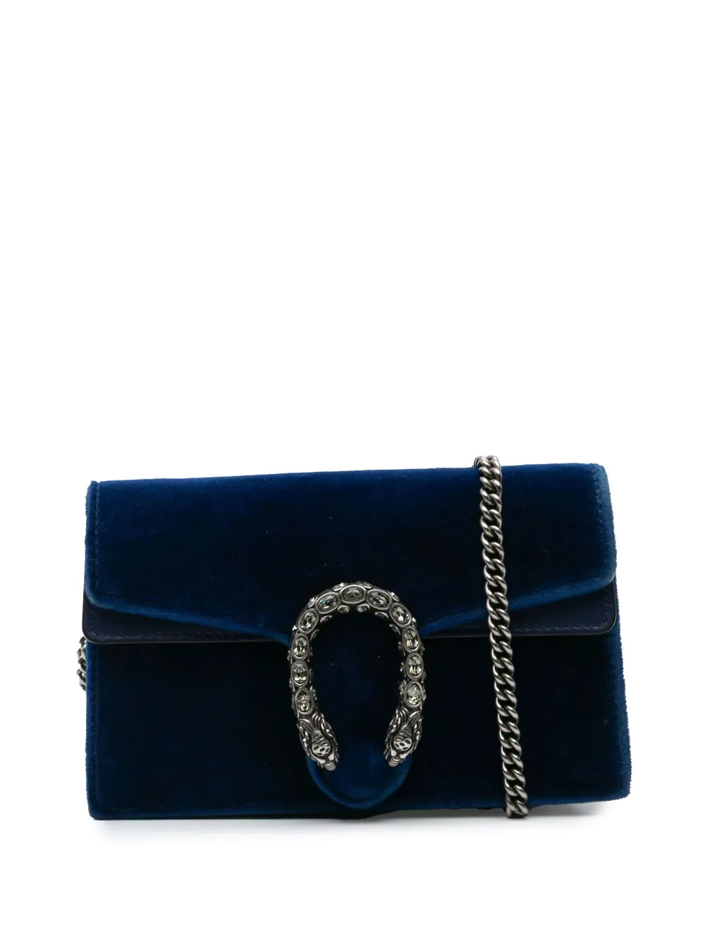 Gucci Pre-Owned 2016-2024 Super Mini Velvet Dionysus Crossbody Bag ...