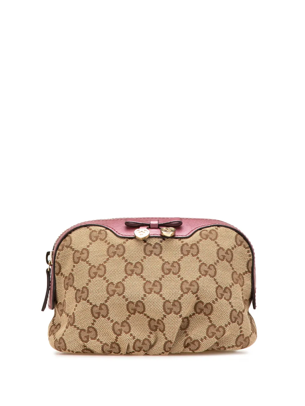 Gucci Pre-Owned Monedero En Lona GG Con Listón Con Corazón 2000-2015 ...