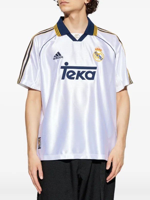 Adidas Real Madrid 99/00 T-shirt | White | FARFETCH Adidas Real Madrid 99/00 T-shirt | White | FARFETCH
