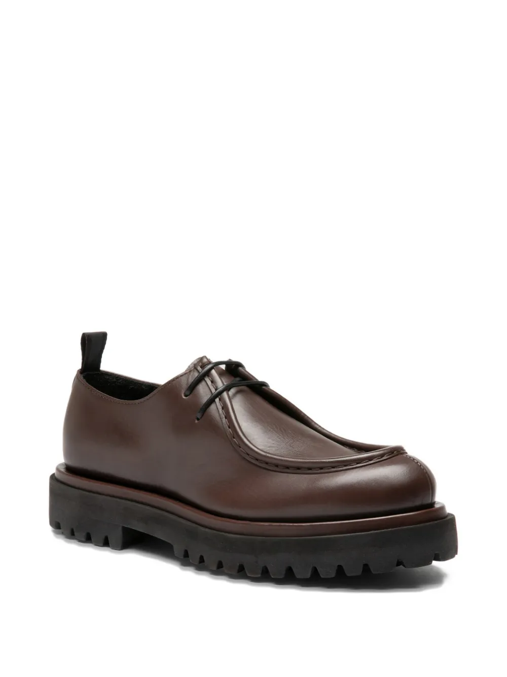 Officine Creative Wisal 002 lug-sole lace-up Derby shoes Bruin ...