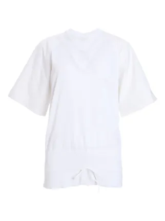 Fabiana Filippi logo-embroidered T-shirt | White | FARFETCH