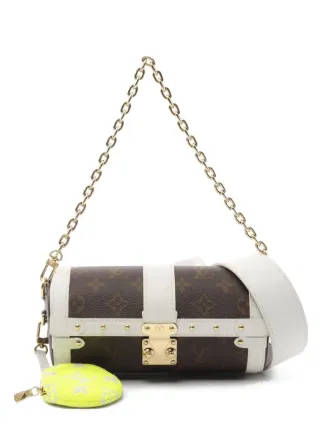 Louis Vuitton Pre-Owned 2021 Butterfly Trunk Shoulder Bag | Brown ...