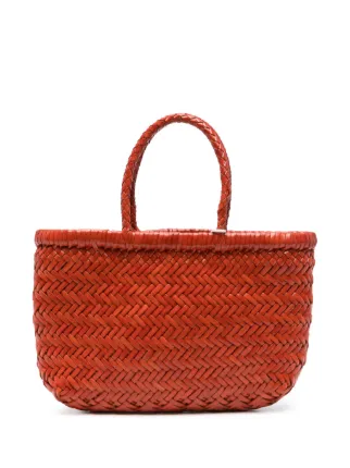 DRAGON DIFFUSION Mini Flat Gora Tote Bag | Orange | FARFETCH