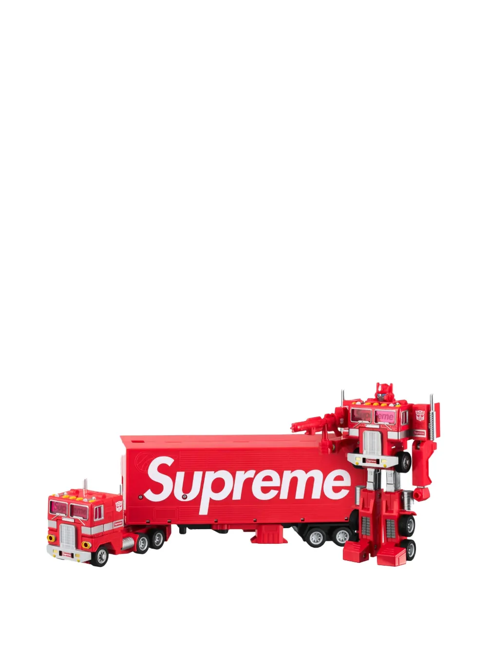 Supreme Transformers G1 Optimus Prime "SS 25 - Red" Figure | Red ...