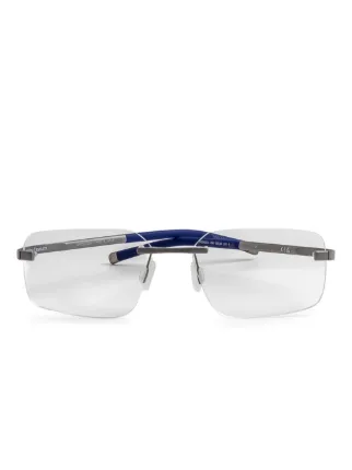 TAG Heuer TH50021U Rimless Glasses | Grey | FARFETCH TR