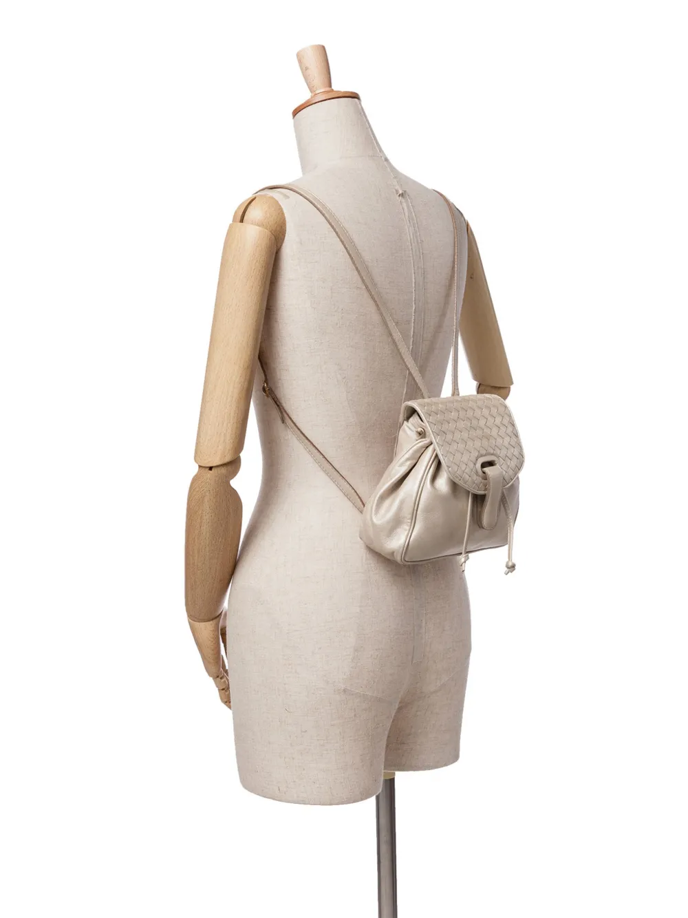 Bottega Veneta Pre-Owned 20th Century Small Intrecciato Trimmed ...