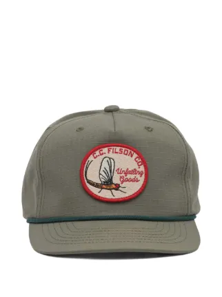 Filson fly-patch Cotton Hat | Green | FARFETCH ZA