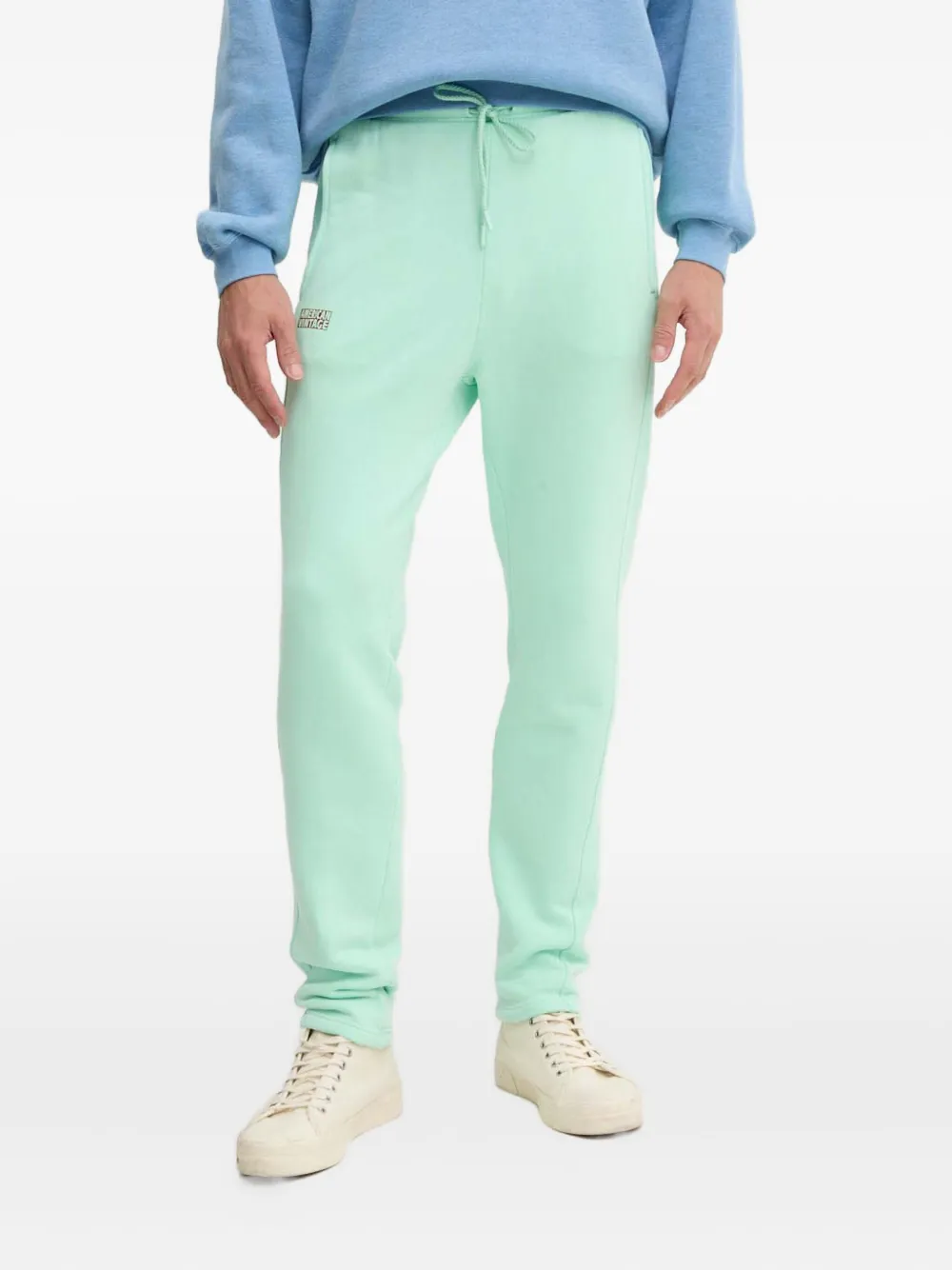 American Vintage Pants Con Logo Estampado | Verde | FARFETCH MX