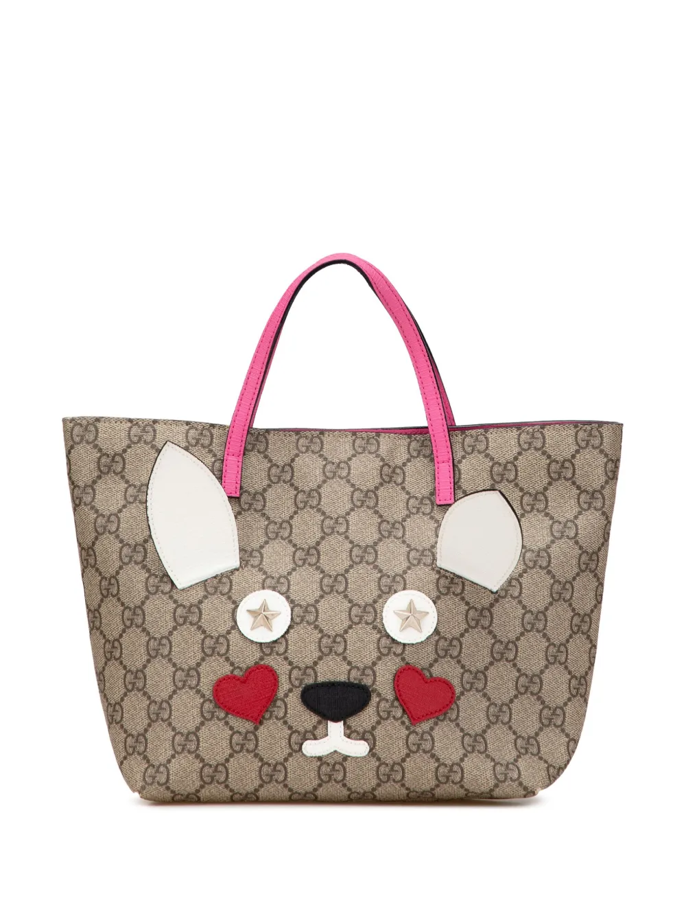 Gucci Pre-Owned 2000-2015 GG Supreme Kids Rabbit Tote Bag | ブラウン ...