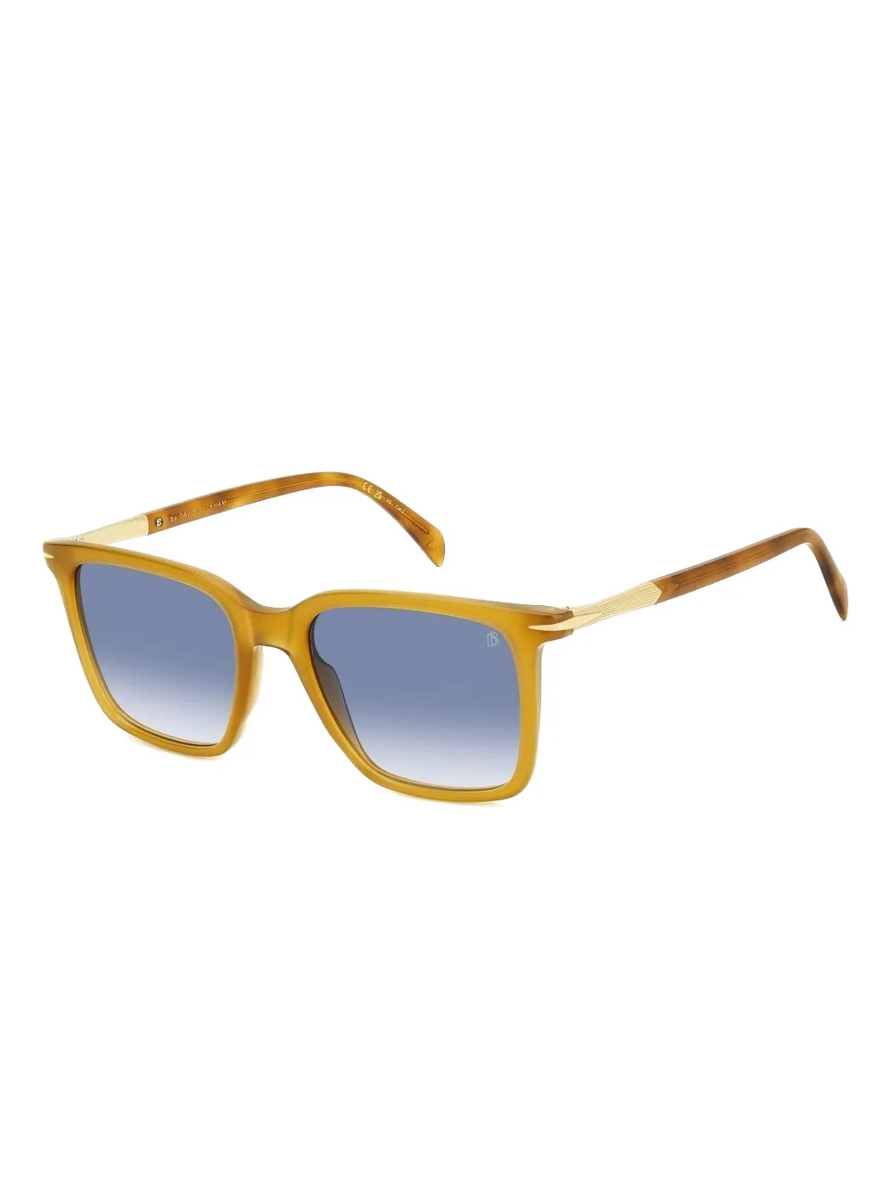 DAVID BECKHAM EYEWEAR square-frame Sunglasses | Amarillo | FARFETCH MX