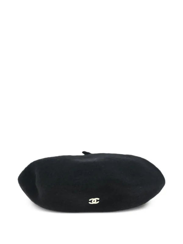 chanel hat wool
