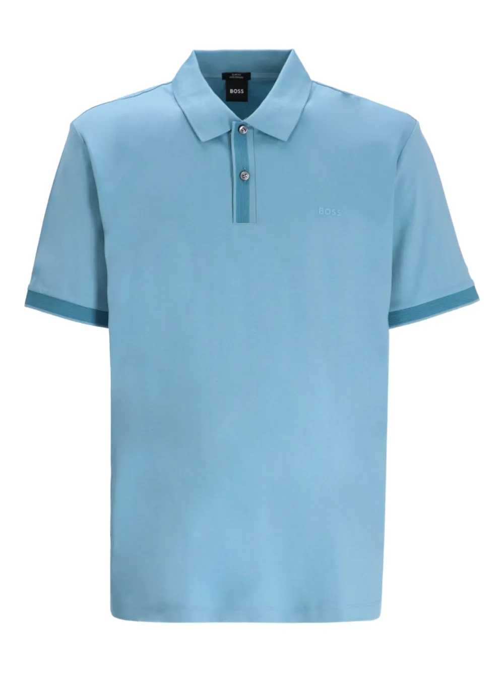 BOSS Playera Tipo Polo Manga Corta | Azul | FARFETCH MX