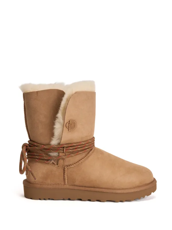 ugg logo brown