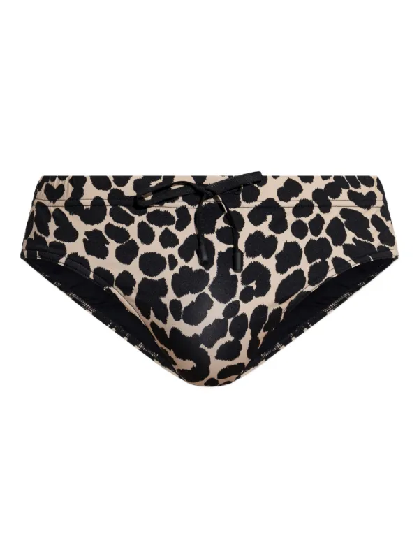 leopard swimming trunks