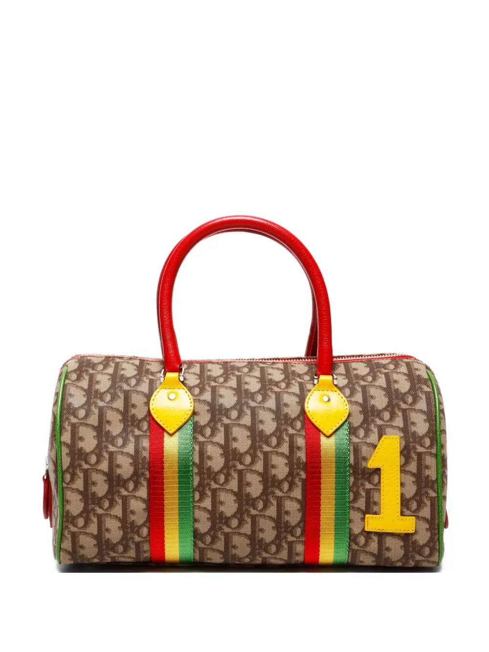 Christian Dior Pre-Owned 2000-2010s Mini Rasta Boston Bag | Brown ...