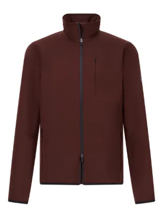 Boggi Milano B-Tech logo-piping Padded Jacket | Brown | FARFETCH