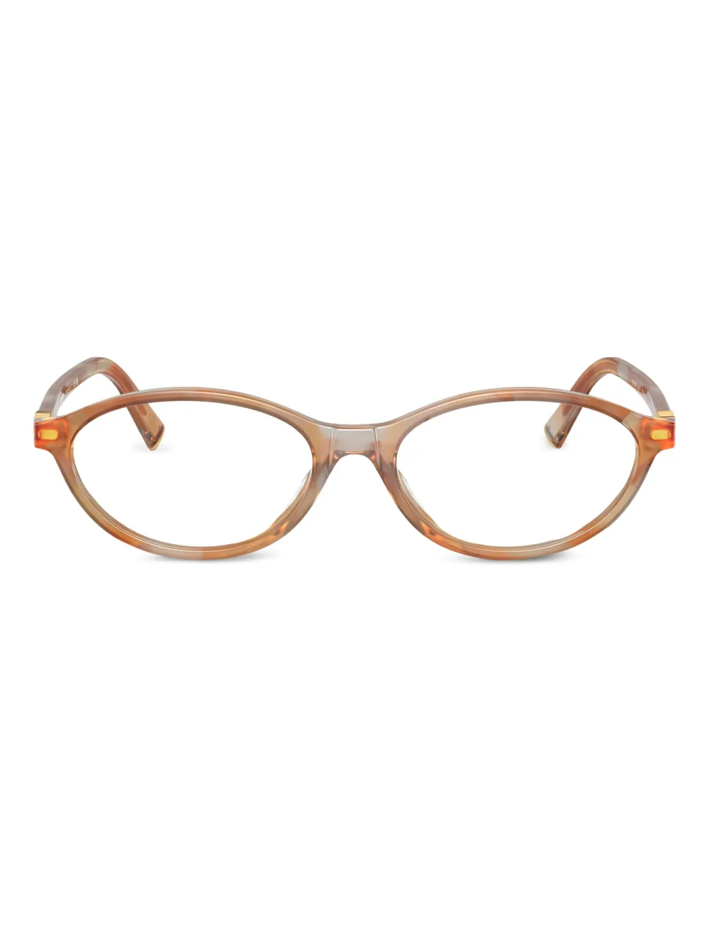 Miu Miu Eyewear Lentes Con Armazón Ovalada | FARFETCH MX