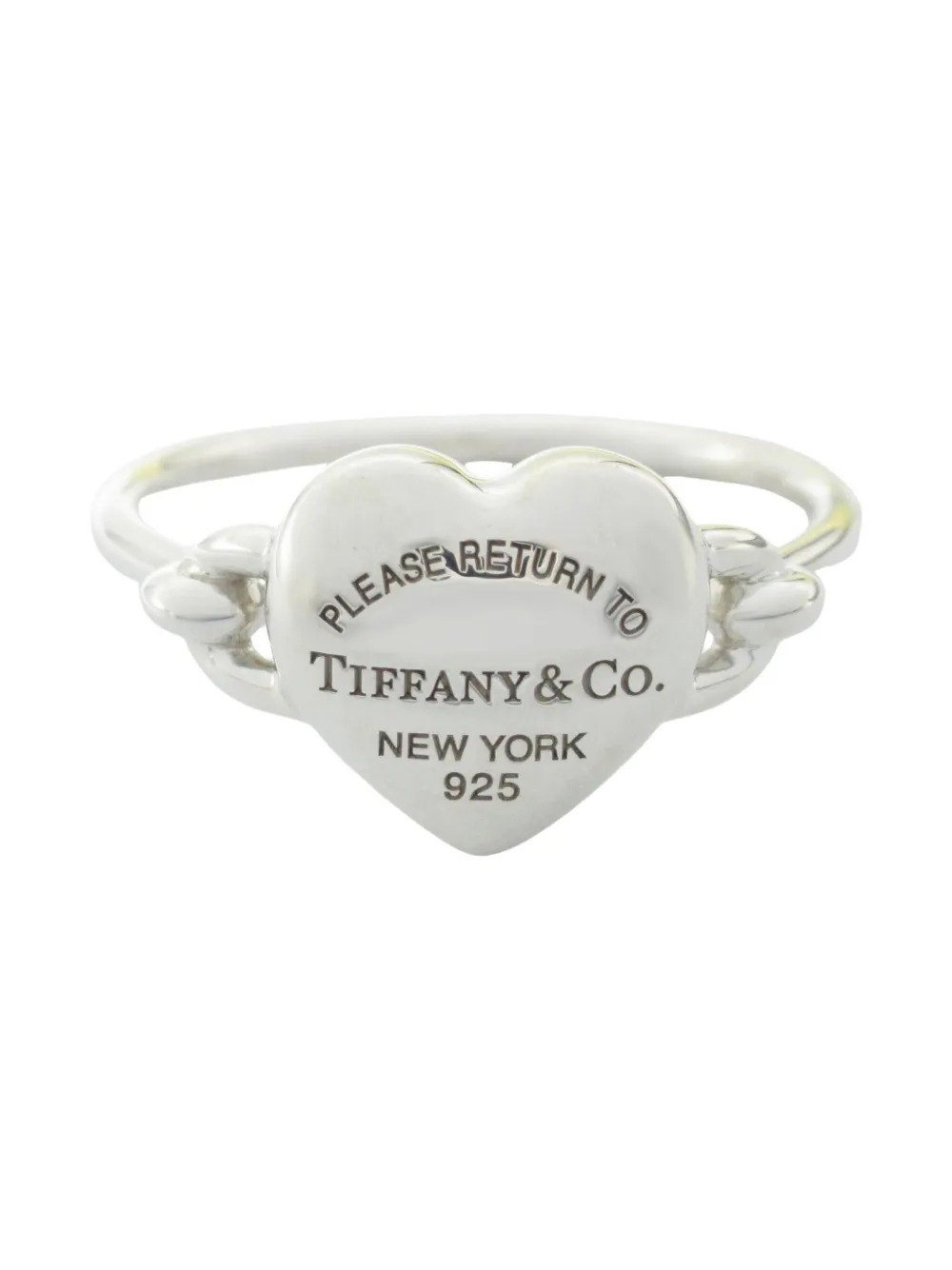 Tiffany & Co. Pre-Owned Return To Tiffany 纯银戒指（2010年代典藏款） | 银色 ...