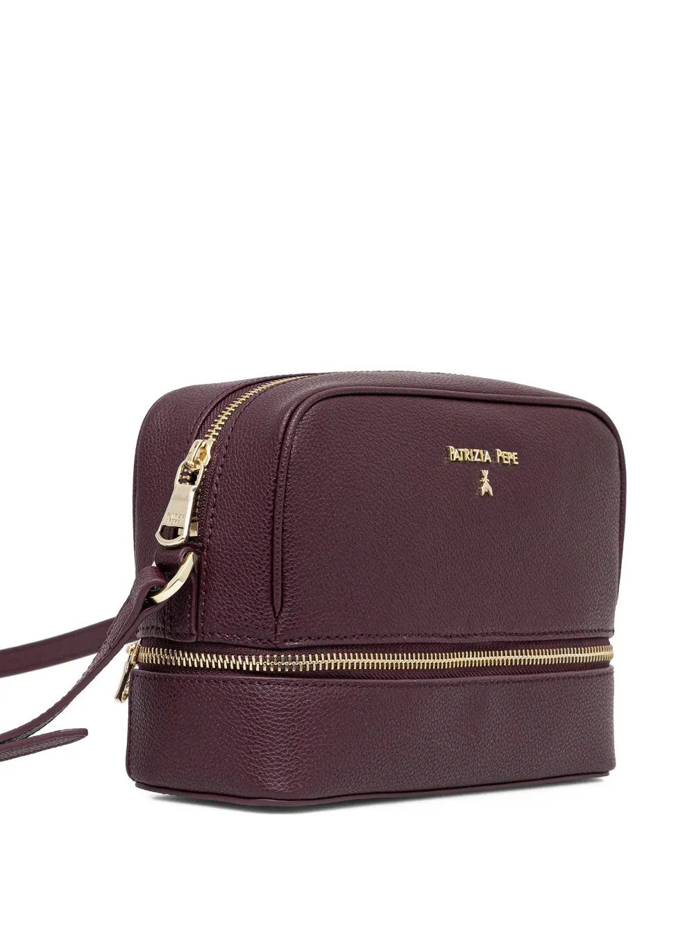 Patrizia Pepe logo-lettering Cross Body Bag | Purple | FARFETCH ZA